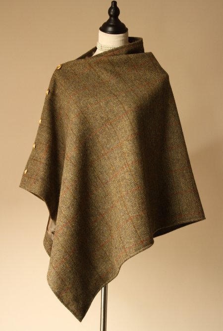 Harriet Hoot Traditional Harris Tweed Cape